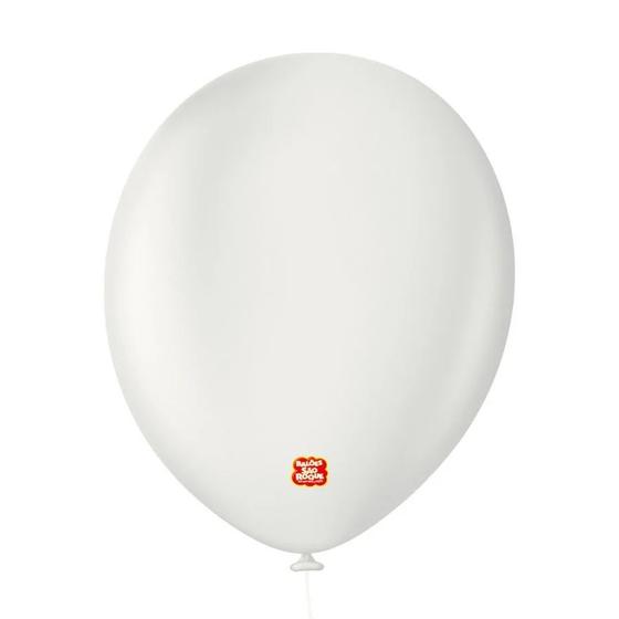 Balão Profissional Premium Uniq - 16'' 40 cm - Branco Absoluto - 10 ...