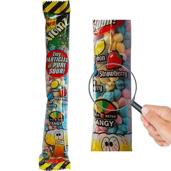 Balas Atomz Toxic Waste Particulas Azedas 60g - Balas - Magazine Luiza