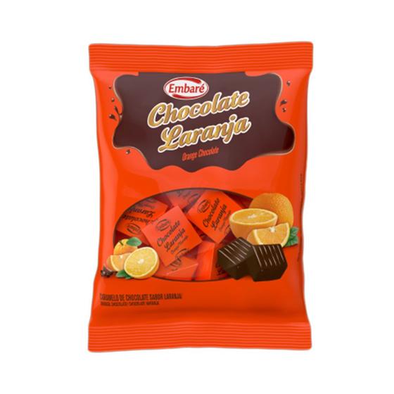Balas Embaré Caramelo Sabor Chocolate e Laranja 38g - Balas - Magazine ...