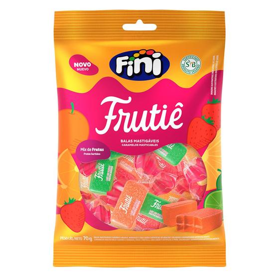 Balas Fini Vegana Frutiê Mix de Frutas 70g - Balas - Magazine Luiza