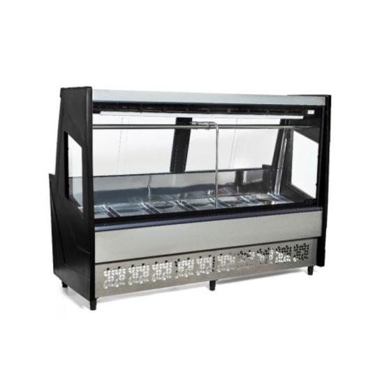 Balcão de Açougue Luxo 2M Polar Preto PECR 200 220v - Polar ...