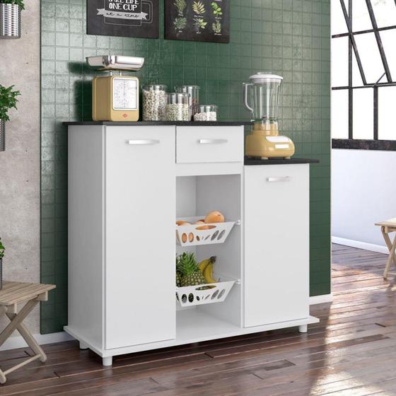 Balção multiuso bianca bco/bco - Niciolle - Outros Móveis - Magazine Luiza