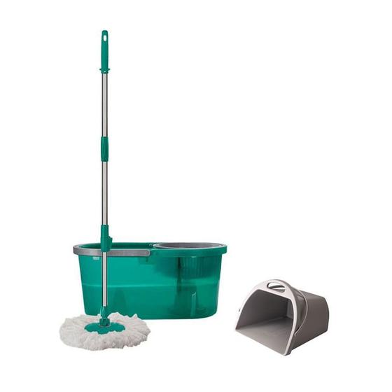 Balde com Esfregão Mop 13L e Balde Reto 8L Kit Limpeza - BETTANIN - Mop ...