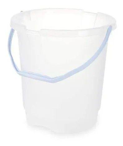 Balde de Agua Plastico Transparente Graduado 16L Plasvale - Balde de ...