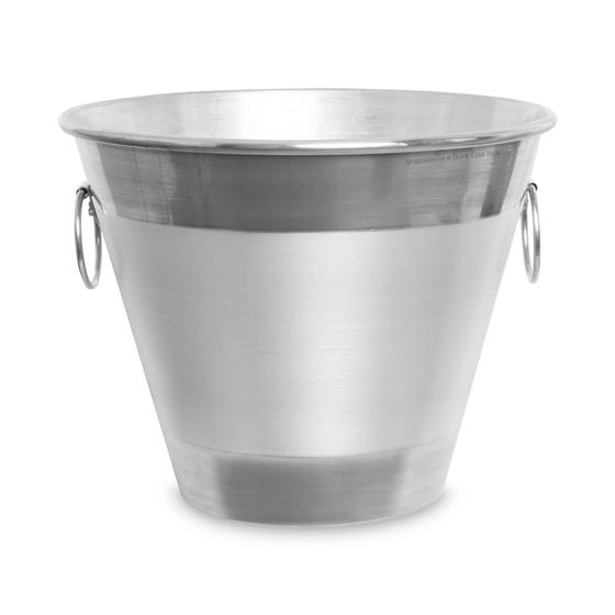 Balde De Cerveja 6 Litros Em Aluminio Escovado E Polido - Grupoadecor ...