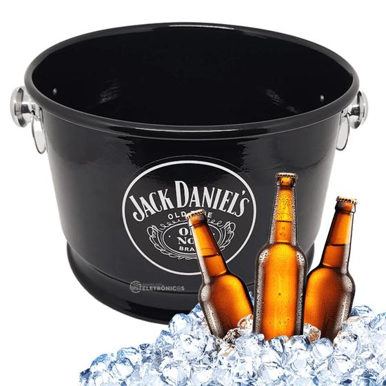 Balde De Gelo 12 Litros Cerveja Vinho Em Alumínio Para Decoração De Bar ...