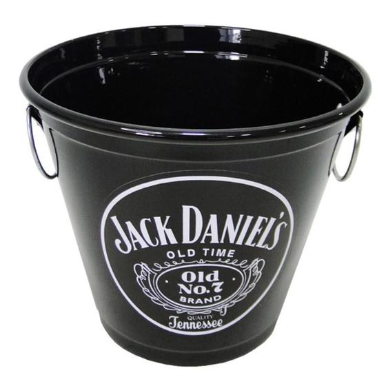Balde De Gelo De Aluminio Redondo Com Alca Jack Daniel'S 3L - Alumibon ...