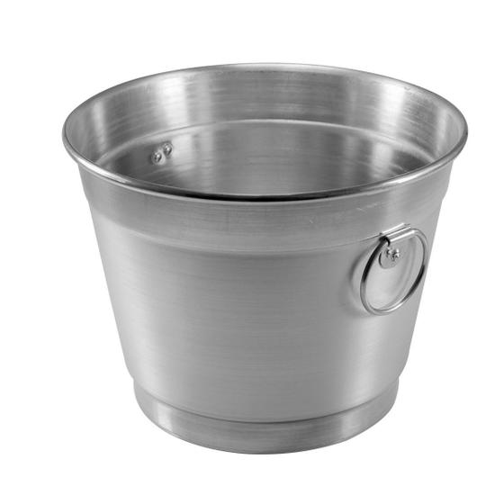 Balde de Gelo Grande Alumínio 7,5 Litros. - ANALENI - Balde de Gelo - Magazine Luiza