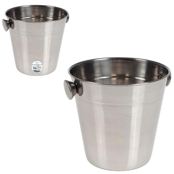 Balde De Gelo Inox 900ml 12cm - Art House - Balde de Gelo - Magazine Luiza