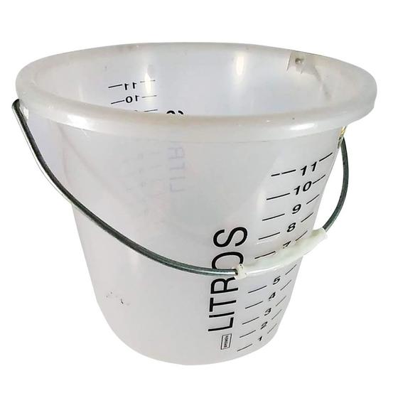 Balde Graduado Polietileno 11 Litros Bremem - BREMEN - Balde de Limpeza ...