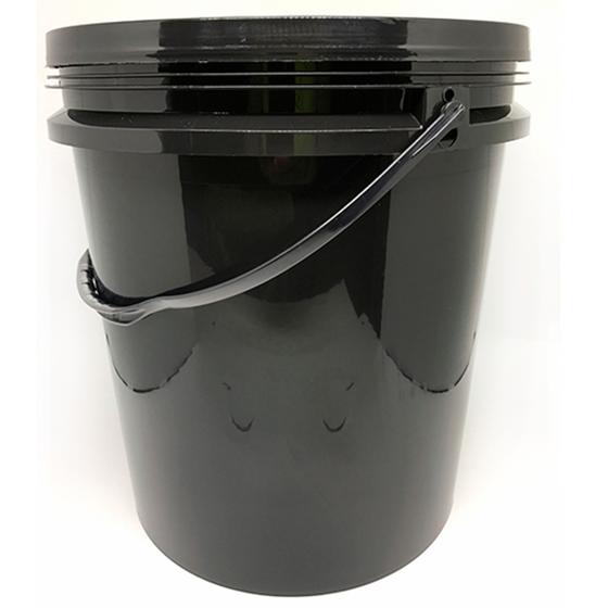 Balde Grande 16 Litros Com Tampa Redondo Alça E Lacre - PP PLástico ...
