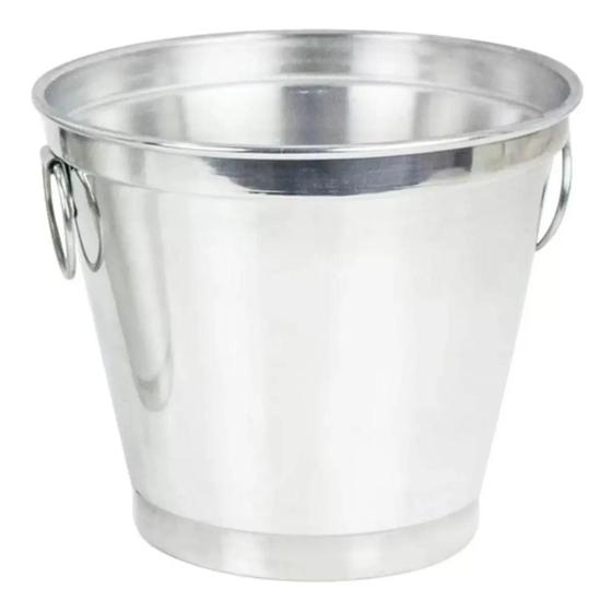 Balde Para Gelo E Cerveja 3,0 Litros Alumínio - Formas pereira - Formas pereira - Balde de Gelo ...