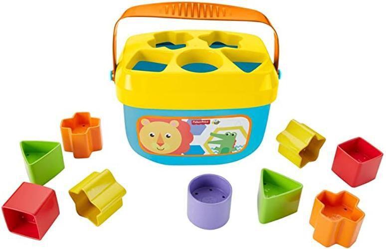 Balde Primeiros Blocos Fisher-Price Colorido - Mattel Ffc84 - Blocos de ...