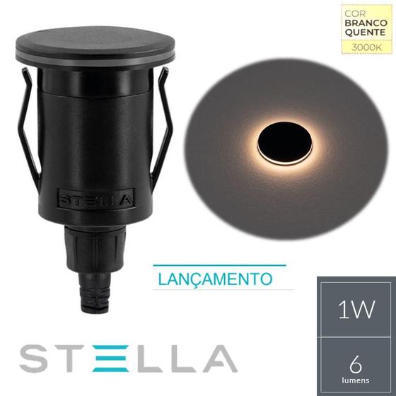Balizador 1W Solo Way Ring Stella Stl21715/30 Embutido Quent ...