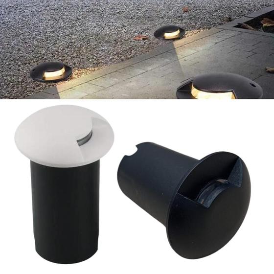 Balizador Spot Led SMD 1W Com Facho Foco De Luz Angular (Branco Quente ...