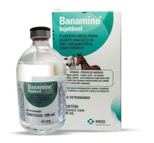 Banamine Injetável 100ml Original - MSD - Farmácia Pet - Magazine Luiza