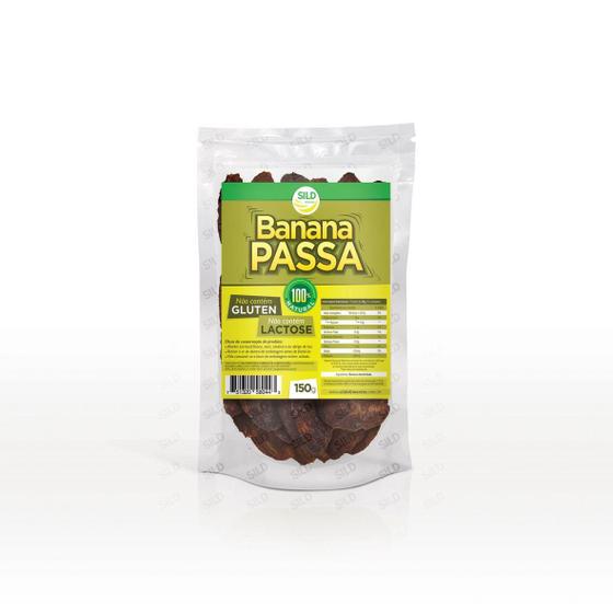 Banana Passa - emb. 150g - SILD Alimentos - Frutas Secas ...