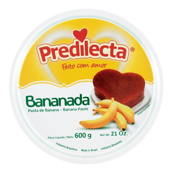 Bananada PREDILECTA Lata 600g - Goiabada - Magazine Luiza
