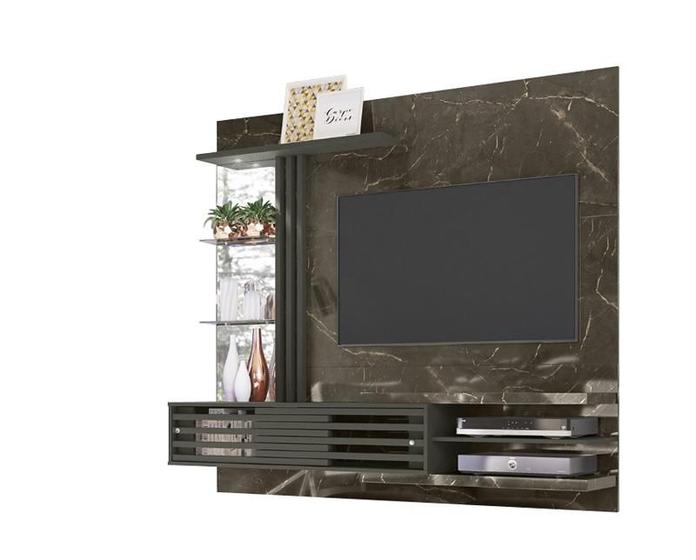 Bancada Suspensa Frizz Supreme Para TV até 55 Polegadas Jade / Oliva - Madetec - Painel para TV ...