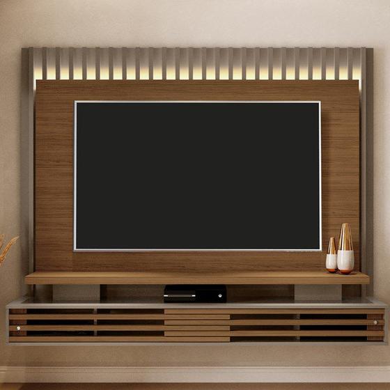 Bancada Suspensa Para TV 75 Polegadas 2841 Fendi Naturale Madetec - Painel para TV - Magazine Luiza