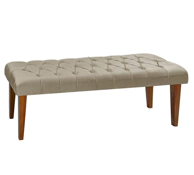 Banco Recamier Giovanna Moderno de 1,35m Para Quarto/Sala - LV MÓVEIS ...