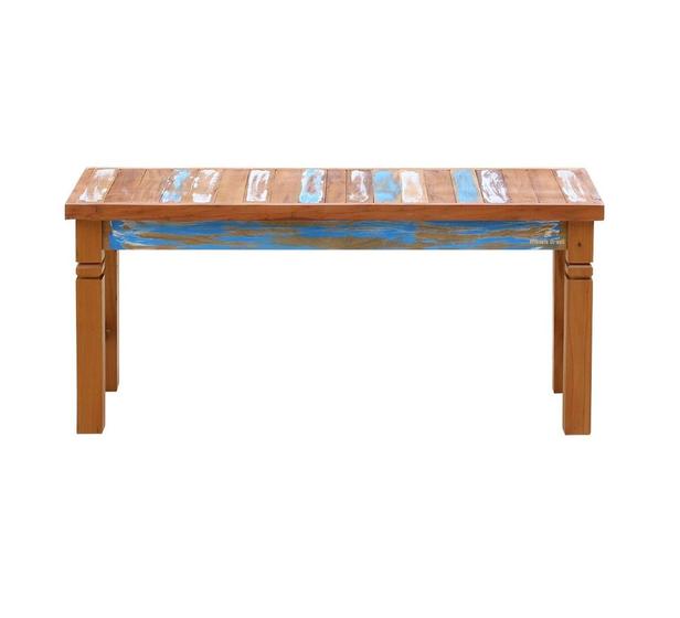 Banco Ripado 1,2m Madeira de Demolição Peroba Rosa Patina - Moveis ...