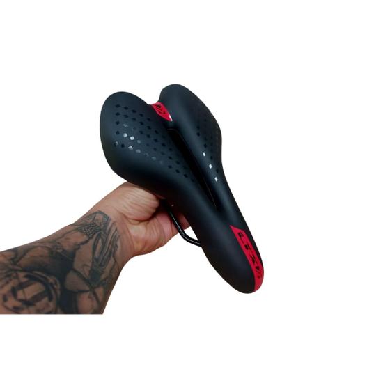 Banco Selim Bike Vazado Mtb De Bicicleta Confortável Speed - LTX GEL ...