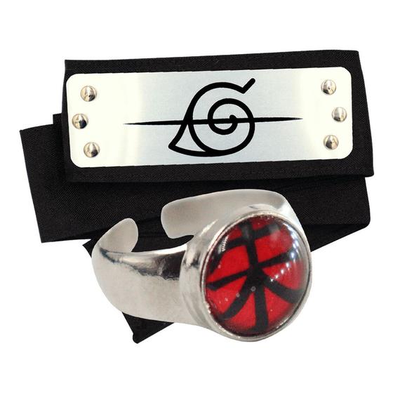 Bandana Akatsuki Itachi Anel Ninja Renegado Naruto Cosplay - Geeks ...