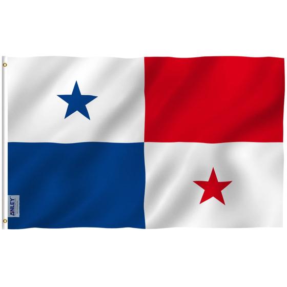 Bandeira Anley Fly Breeze Panamá 90x150cm - Poliéster - Outros Moda ...