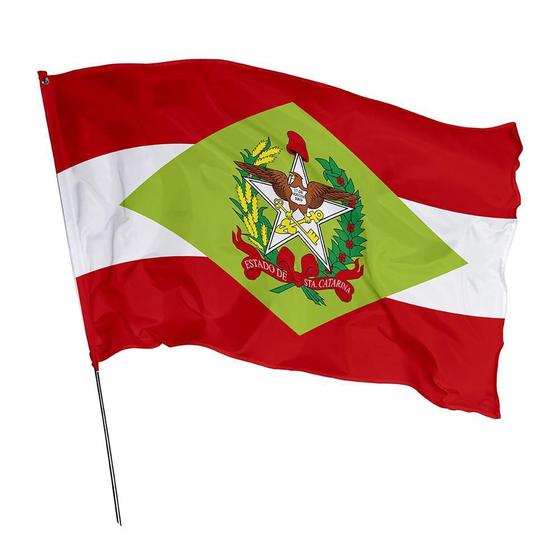 Bandeira De Santa Catarina 1,45M X 1M - Prime Comunicação Visual ...
