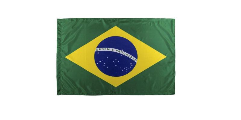 Bandeira Do Brasil Simples 130 X 90 cm Poliéster - Heiltex - Bandeiras ...