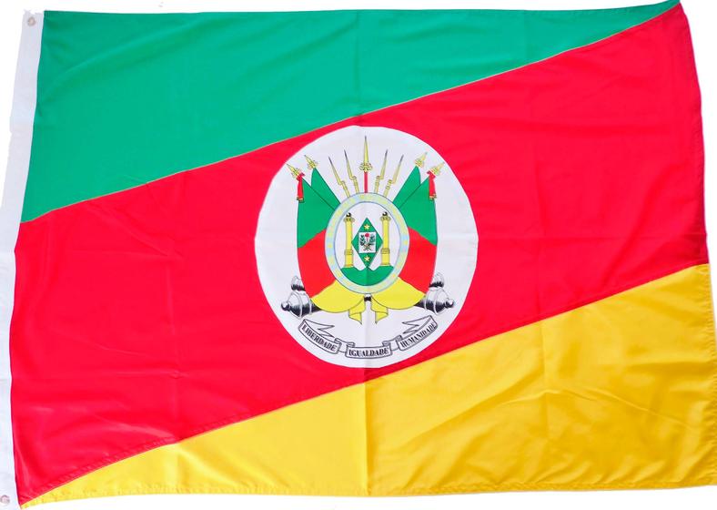 Bandeira Oficial Rio Grande do Sul 0,90x1,30m - JC Flâmulas e Bandeiras ...
