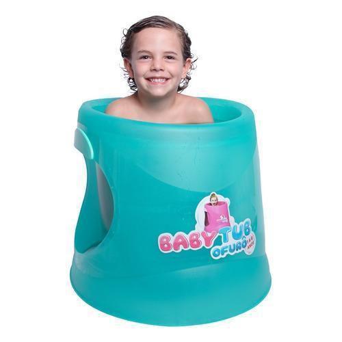 Banheira Babytub Ofuro Cristal 1 A 6 Anos - Verde Agua - Ofurô para ...