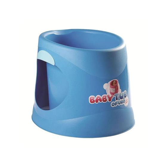 Banheira Ofurô Azul Criança de 1 a 6 - Baby Tub - Ofurô para Bebê ...