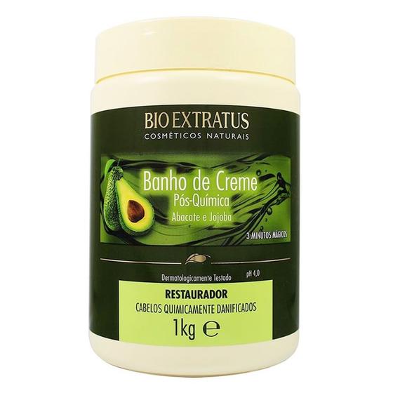 Banho Creme Bio Extratus Pós Química 1Kg - Máscara Capilar - Magazine Luiza