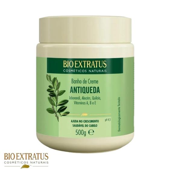 Banho De Creme Jaborandi Bio Extratus Antiqueda Capilar 500g - Shampoo ...