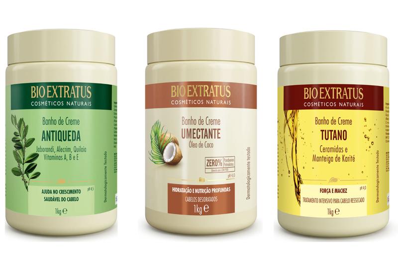 Banho De Creme Jaborandi Tutano Umectante Bio Extratus 1kg - Máscara Capilar - Magazine Luiza