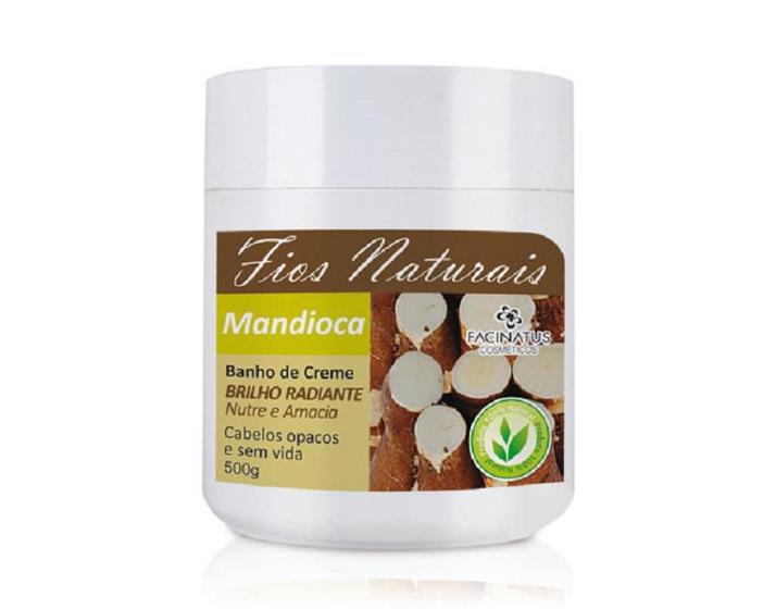 Banho De Creme Mandioca Facinatus Cosméticos Brilho Radiante - Máscara ...