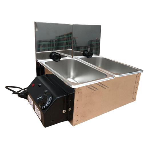 Banho Maria Elétrico 5kg 2 cubas Profissional - Easa Equipamentos ...