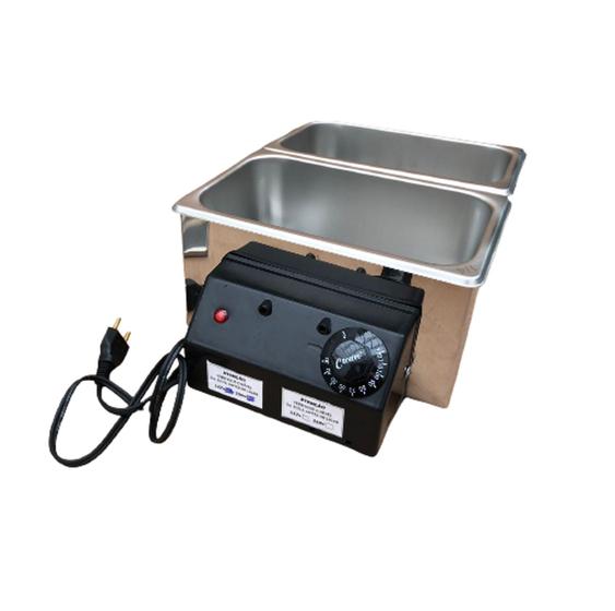 Banho Maria Elétrico 5kg 2 cubas Profissional - Easa Equipamentos ...