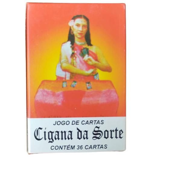 Baralho De Cigana Da Sorte Contém 36 Cartas Livreto Explicativo Caboclo Caeté Livros De