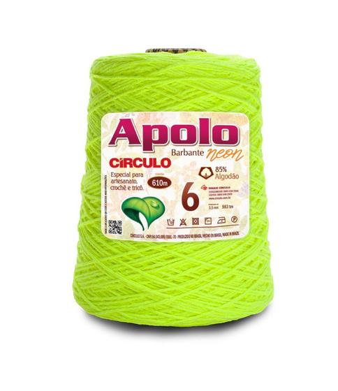 Barbante Apolo Eco Circulo 600g Fio 6 Cores Neon - Círculo - Barbante ...