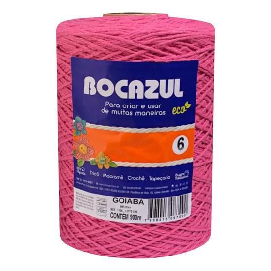 Barbante Crochê Bocazul 6 Fios 1 Kg Colorido 100% Algodão - Barbante ...
