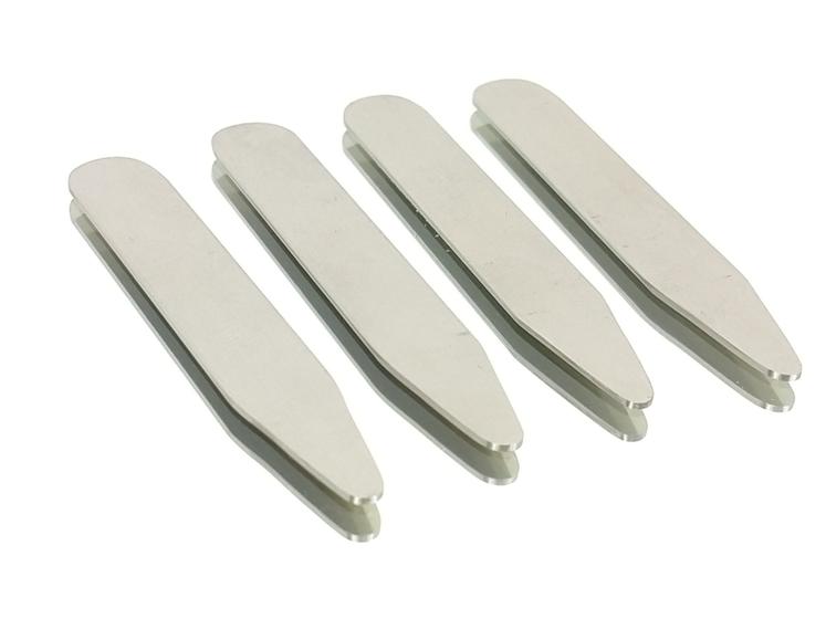 Barbatanas/paletas Aço Inox Para colarinhos De Camisa Social/esporte ...