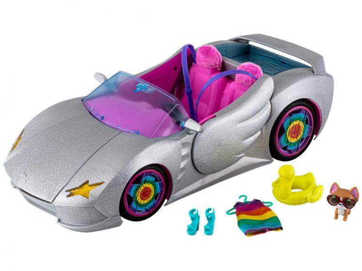 Barbie Extra Carro Conversível Extra 16cm - Mattel - Carrinho de ...