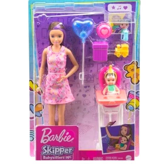 Barbie Family Skipper CJ Aniversario Brune - Taiwan Collection - Boneca ...