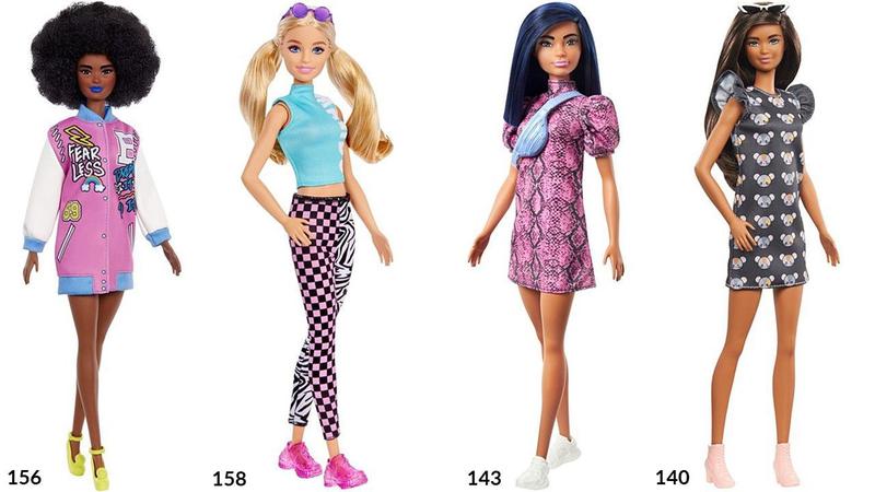 Barbie Fashionistas Nova Coleção Lançamento FBR37 - Mattel - Boneca ...