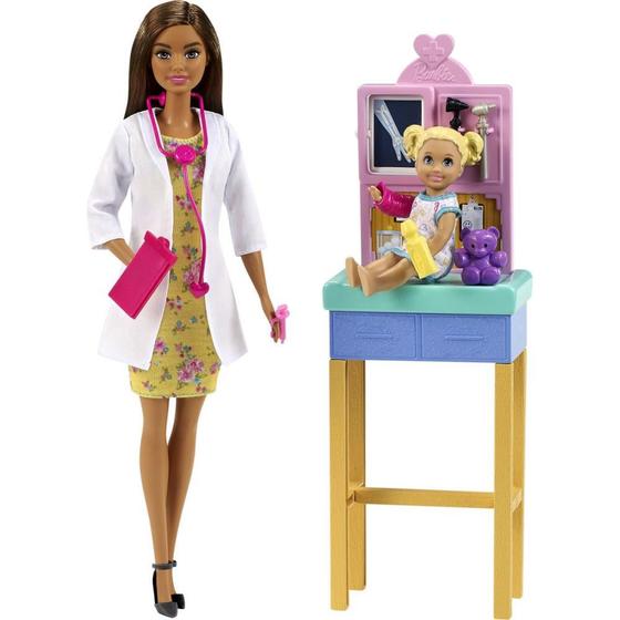Barbie Medica Pediatra - Mattel - Boneca Barbie - Magazine Luiza