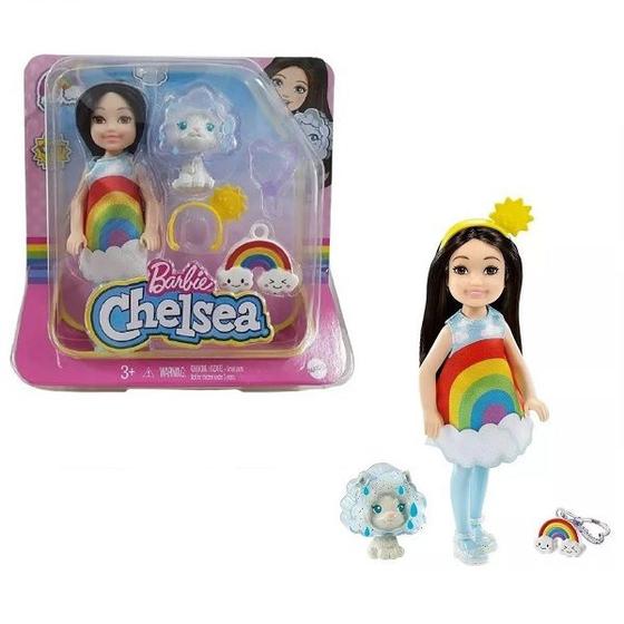 Barbie Mundo de Chelsea Fantasia de ARCO-ÍRIS Mattel GHV69 - Bonecas ...