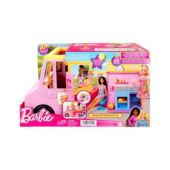 Barbie Profissões Caminhão de Limonada HPL71 Mattel - Caminhões, Motos ...